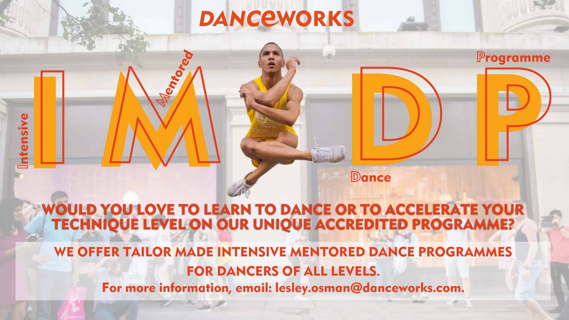 Intensive Mentored Dance Programme – Danceworks London