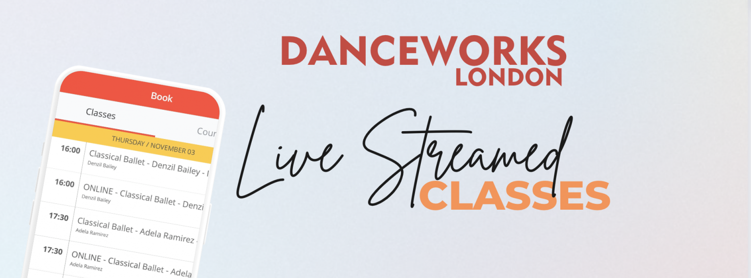 Live Streamed Dance Classes - Danceworks London